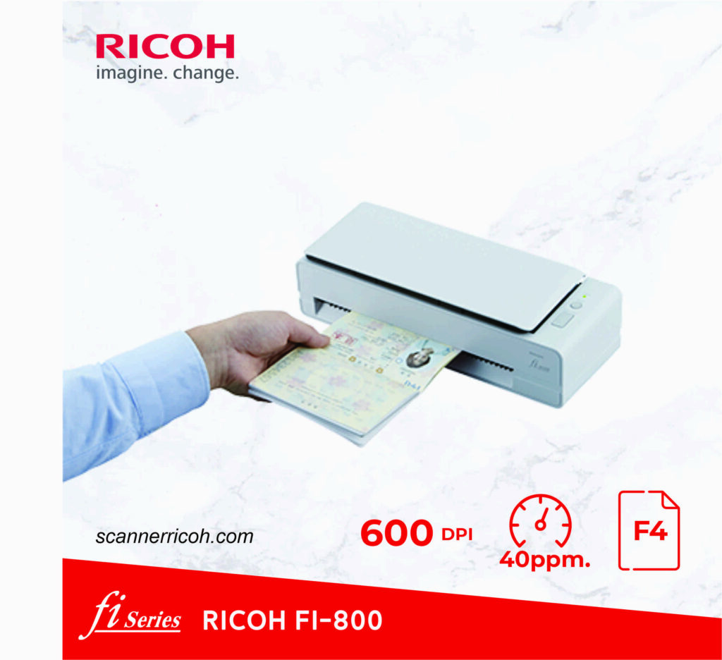 Scanner Ricoh Fi-800R – RUMAH SCANNER