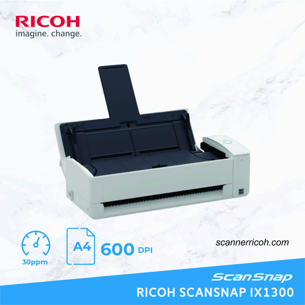 Scanner Ricoh ScanSnap iX1300 – RUMAH SCANNER