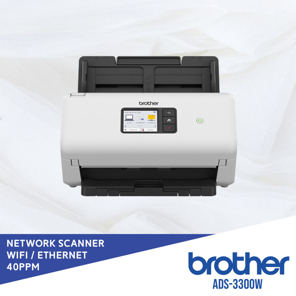 Scanner Brother ADS 3300W – RUMAH SCANNER